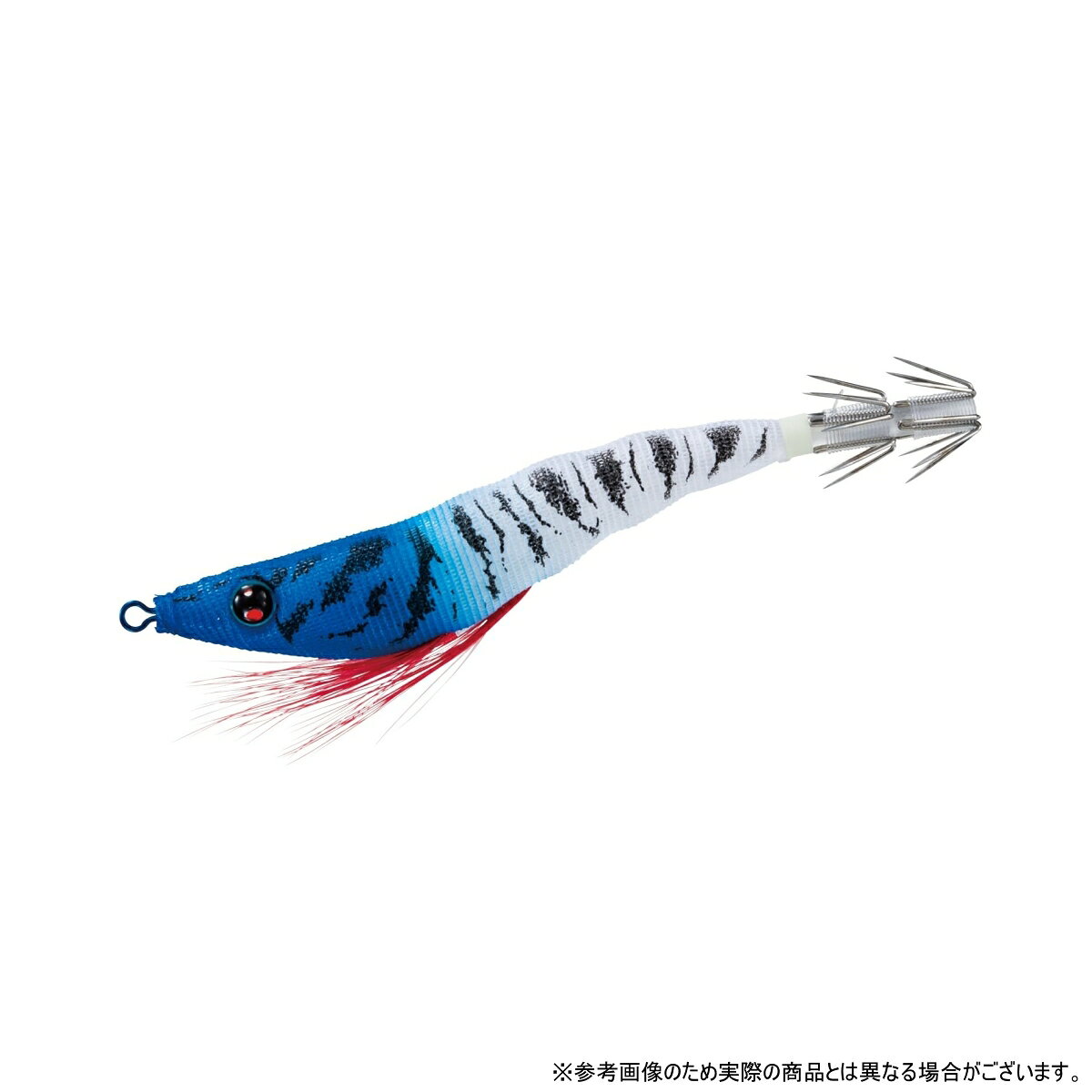 主な対応魚種:ツツイカ 使用可能な釣法:イカ釣りエギング 重量:4g / サイズ:80mm カラー:ブルー夜光ブルーヘッド BLBH リアルでスリムなシュリンプフォルム International Patent p. ウェーブモーションボデ...