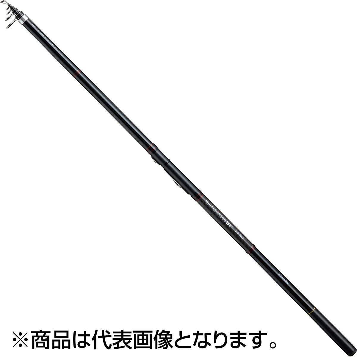 マルチキャスターシリーズから本格投げ竿が登場8つのラインナップでサーフ・防波堤・海づり公園など様々なフィールドに対応。★仕様・規格・寸法★全長 (m)：4.5継数 (本)：5仕舞 (cm)：101.5標準自重 (g)：459先径 (mm)：...