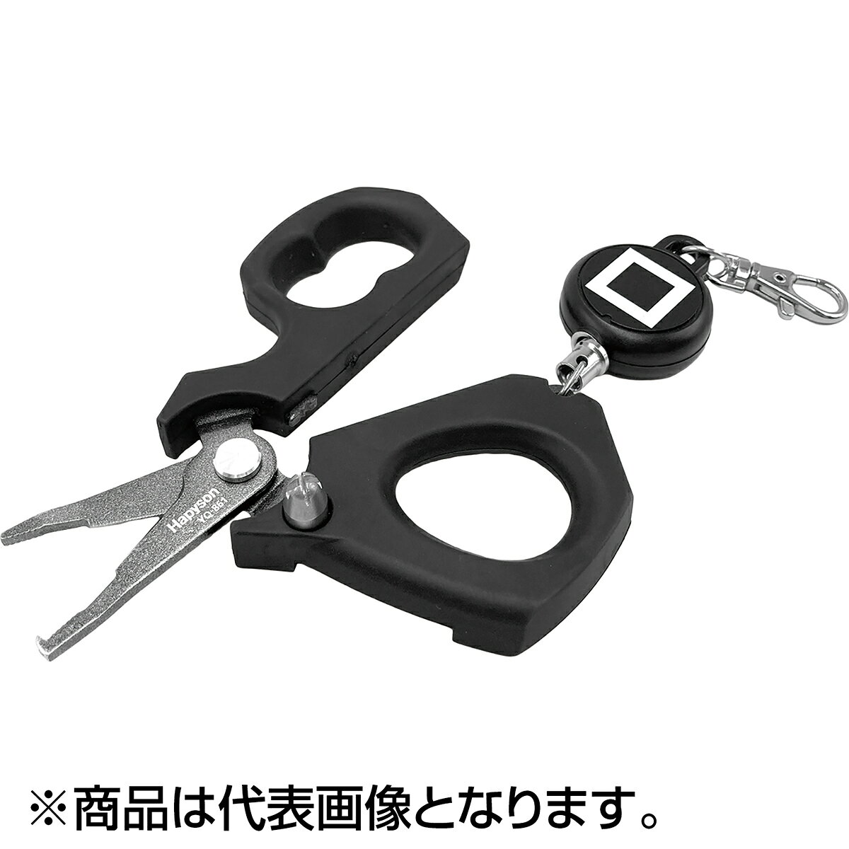 1台で7つの機能PEラインカットスプリットリングオープナーアイチューナーフックシャープナーカシメ機能ピンオンリール計測マーカー1つあればマルチに使える便利なプライヤーです！【フックシャープナー】 ダイヤモンドヤスリを採用。 画像のように針先...