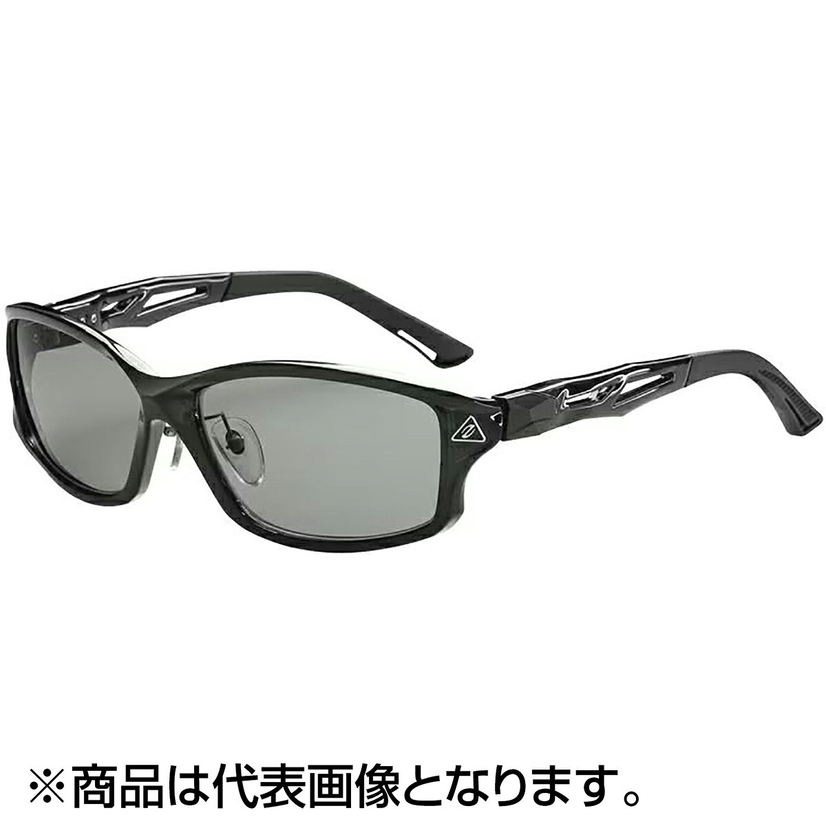 βチタン製バネヒンジを搭載し、従来の6カーブレンズ採用モデルに比べ、よりフェイスラインに沿うようなフォルムへ。 ブリッジ先端からの流れるような曲線、そして全体のシャープなイメージを崩すことなくアレンジされた大きなレンズ。レンズ天地幅 39m...