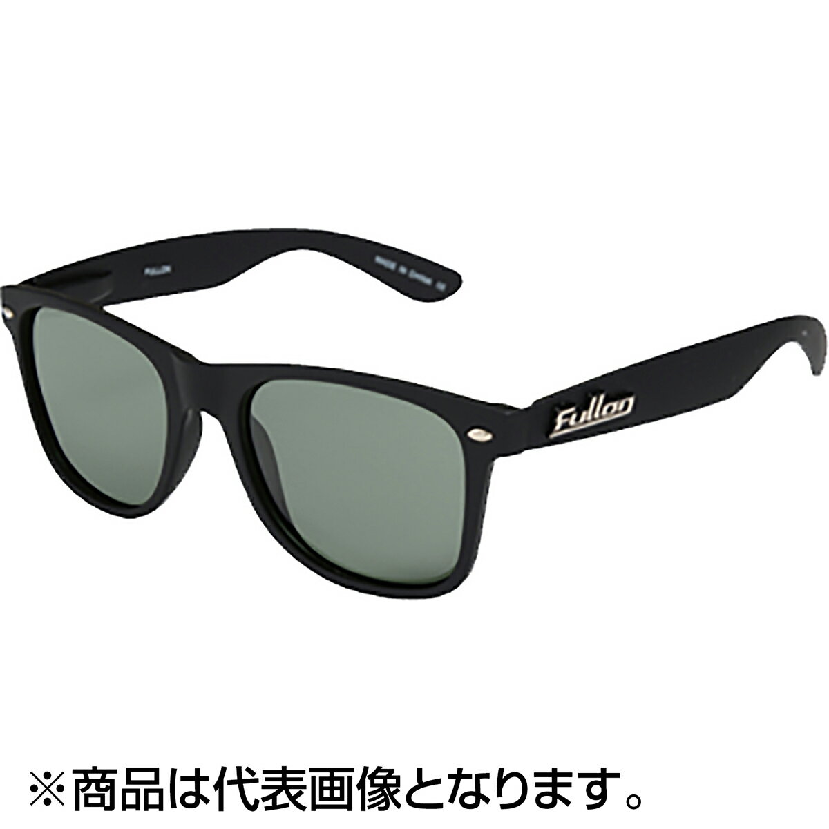 小ぶりなウェリントン型。バネ蝶番の採用で長時間掛けても耳周りが痛くなりにくい。マットなラバーコーティングを施したラバーフィニッシュ仕上げにスモーク偏光レンズ ※メガネ拭き兼用超繊維巾着袋付き★仕様・規格・寸法★Frame : Matte B...