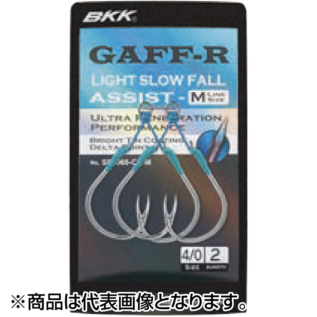 GAFF-R はスロージギング対応のバーサタイルフックです。1.DELTA POINT魚を貫通する際に、接触面積を減らすように設計されたフックポイントです。鋭い三角形状により大事な針先を長く保ち、フォールバイトもジグの自重で貫通させます。2...