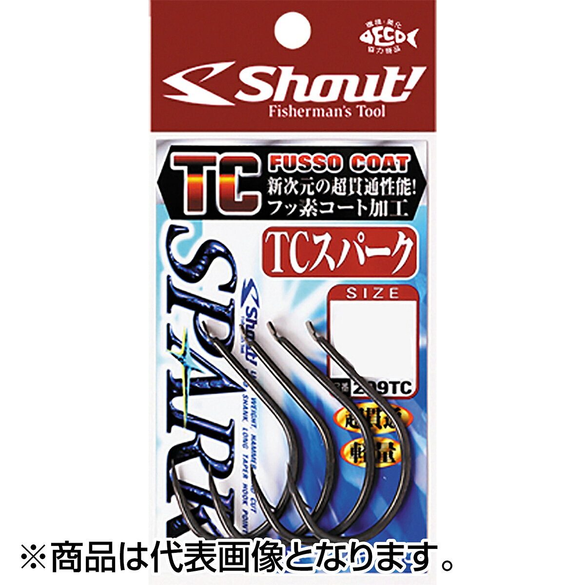 ＜スパークフック＞にTCフッ素コートをプラスした、新次元の超貫通性能ジギングフック。ライトジギングにおける最高の軽さと刺さりの良さを追求したフック「スパーク」にフッ素コート加工をプラス。フック表面の摩擦抵抗を極限まで無くし貫通性能を向上。タ...