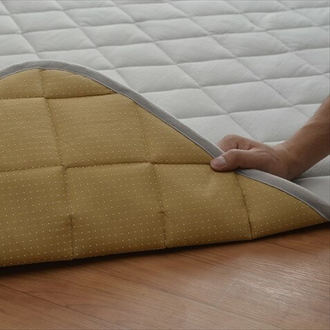 【メーカー直送のため北海道、沖縄、離島へのお届けはできません。】 ・ラグ【デニム調グレー/190×290cm(4畳)/長方形】の単品販売です。 ・こたつ敷き布団としてもお使いいただけます。 ・【デニム調グレー】のカラーは商品画像1～3をご参...