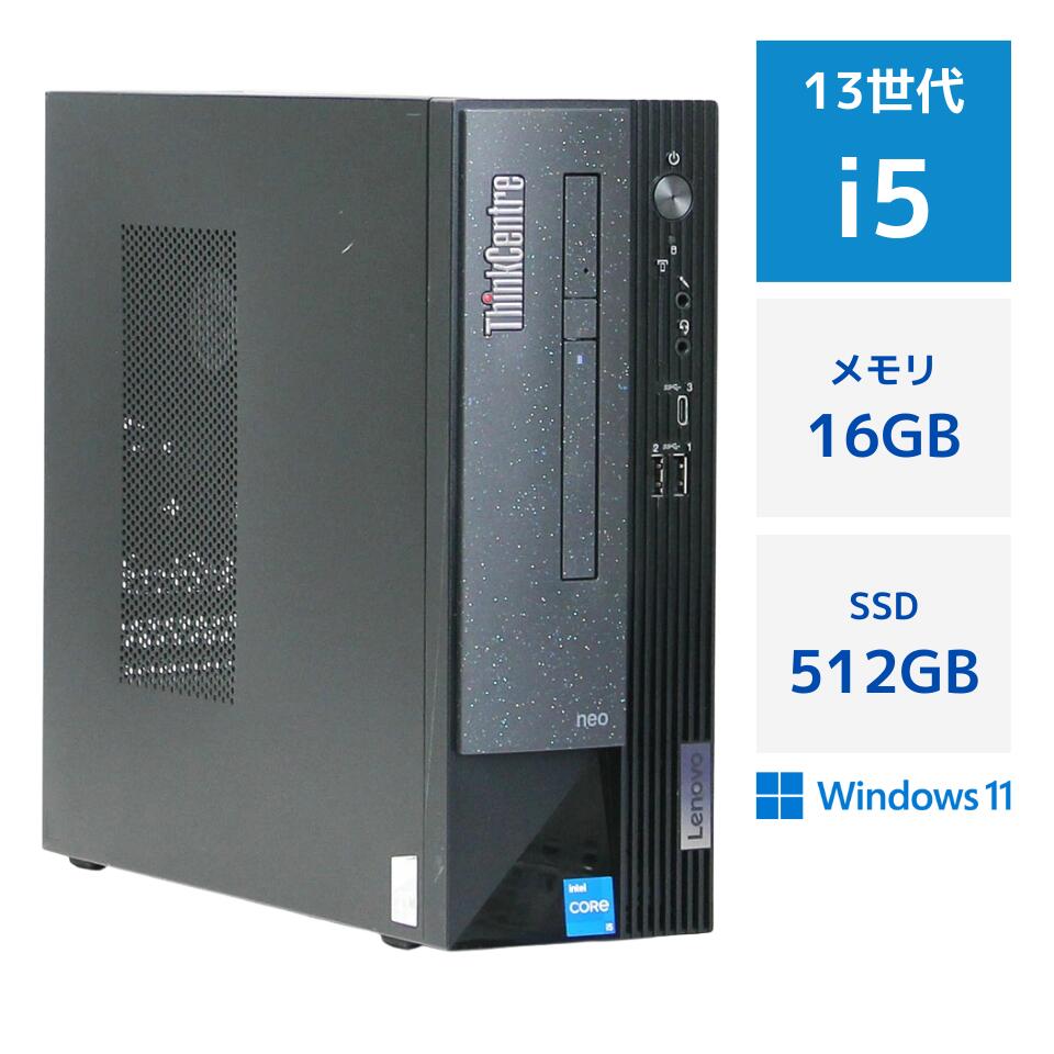 商品名 / 型番 Lenovo ThinkCentre neo 50s Small Gen 4 (GAL20003) 搭載OS Windows 11 Pro 64bit CPU性能 Intel Core i5 13400 2.5GHz (第...