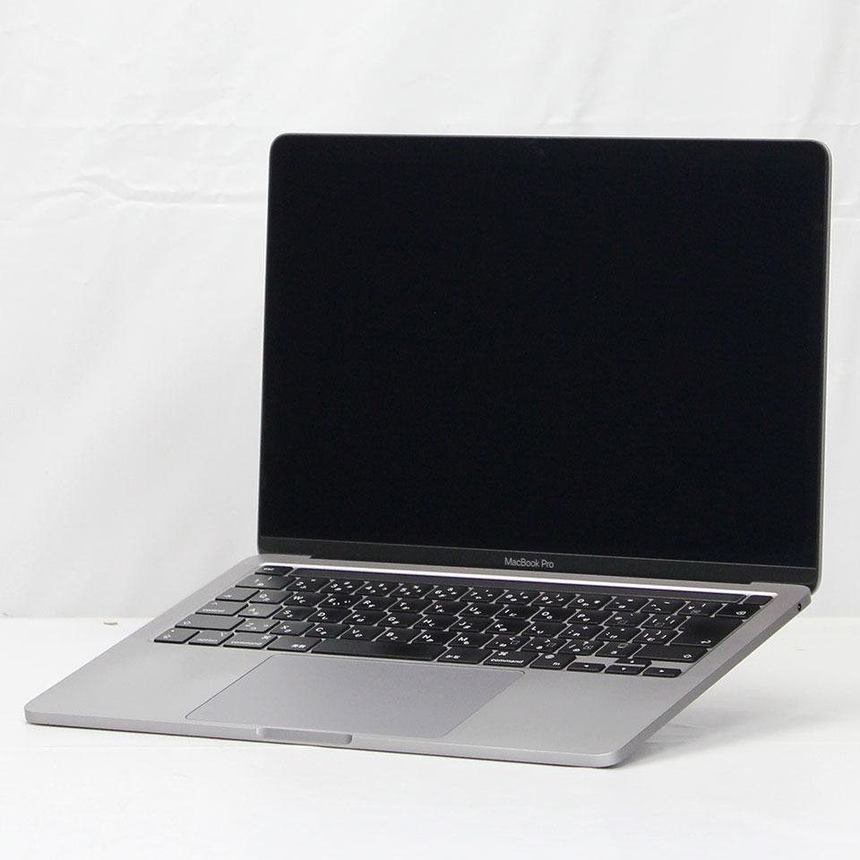 発売時期：2020年〜CPU：Apple M1, 8 core GPU メモリ：8GB(ユニファイドメモリ)ストレージ： 256GBドライブ：光学ドライブなし無線LAN：WiFi 6 (ax)液晶：13.3(2560 x 1600)OS：m...