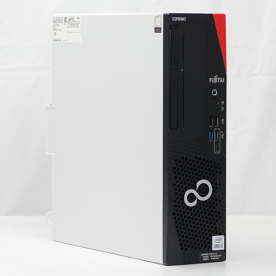 CPU：Core i5 10500メモリ：16GB(DDR4-2666)ストレージ：M.2 256GBドライブ：DVDスーパーマルチ内蔵無線LAN：無線LANなしOS：Windows11 Pro (インストール済)Office：Office...