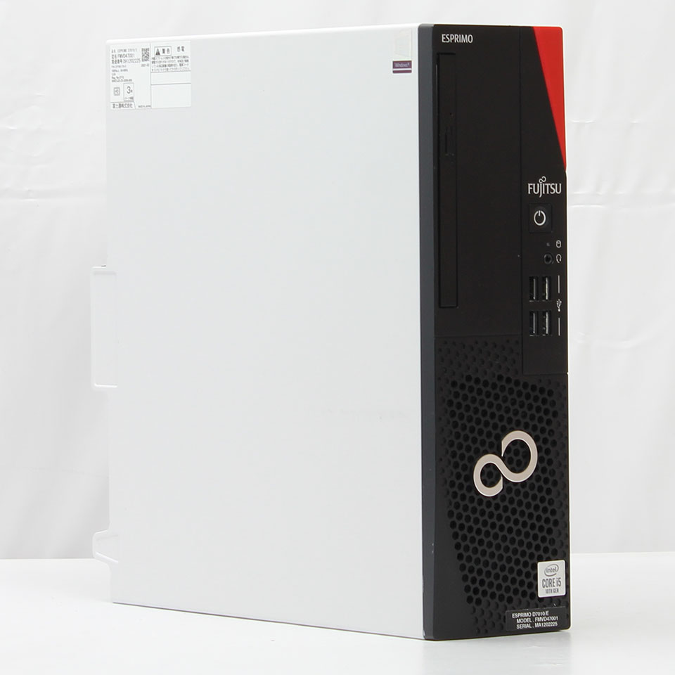 CPU：Core i5 10500メモリ：16GB(DDR4-2666)ストレージ：M.2 256GBドライブ：DVDスーパーマルチ内蔵無線LAN：無線LANなしOS：Windows11 Pro (インストール済)Office：Office...