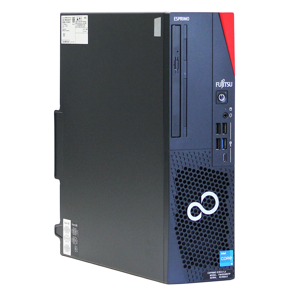 CPU：Core i5 12500メモリ：16GB(DDR4-3200)ストレージ：M.2 256GBドライブ：DVDスーパーマルチ内蔵無線LAN：無線LANなしOS：Windows11 Pro (インストール済)Office：Office...
