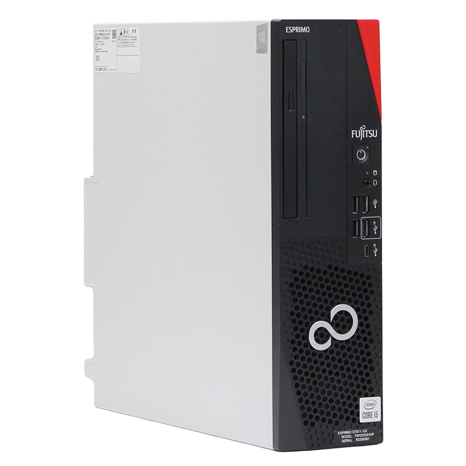 CPU：Core i5 10505メモリ：16GB(DDR4-2666)ストレージ：M.2 256GBドライブ：DVDスーパーマルチ内蔵無線LAN：無線LANなしOS：Windows11 Pro (インストール済)Office：Office...