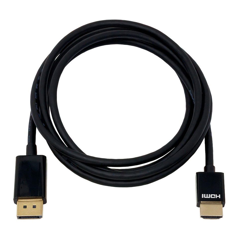 ・DisplayPort搭載パソコンをHDMI搭載テレビなどに接続できるようにします。(HDMI出力をDisplayPortに変換はできません)・最大で4K UHD (3840×2160)/30Hzの高解像度に対応します。・フルHD (19...