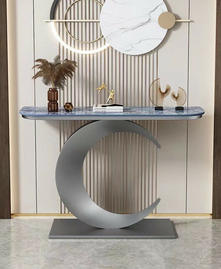 20220706-37　高級サイドテーブル 人造大理石コンソールテーブル 玄関テーブル 花台 電話台お洒落なインテリアでライフを飾りませんか？2商品情報商品説明【商品仕様】 本体寸法：幅100 ×奥行30 ×高さ80cm 商品状態：新品 カ...