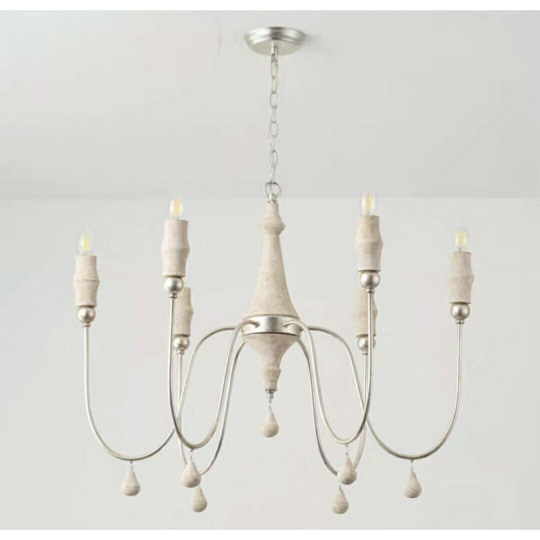 商品説明【商品仕様】（～40Wまで対応）■E14 白熱球、電球型蛍光灯、LED電球使用可能■使用電球：6個（※電球は付属しておりません）■商品外寸：幅約80 x 高さ68 (cm)★取付方法：電源直結タイプです、裏側に電線の結線がございます...