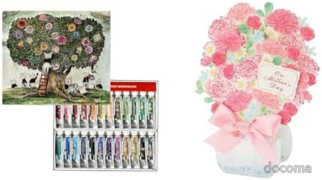 商品の特徴・セット内容:24色セット(各5ml)・パッケージ:紙箱入・外箱サイズ:W177×D154×H24mm・重量:約310g・さまざまな種類のカーネーションが花瓶に入ったカードです。お客様都合のキャンセルはお控えください。また他モール...
