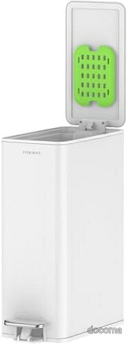 商品の特徴・幅14cmのスリム設計、隙間にフィット: 幅わずか14cmのスリムな形状で、トイレ横や洗面台、キッチンのデッドスペースなど、狭い隙間にもすっきり収まります。・静音ソフトクローズ機能: 蓋がゆっくり静かに閉まる設計で、深夜でも音が...