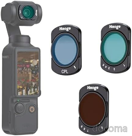 商品の特徴・【DJI Osmo Pocket 3 4 に対応】Haoge磁気フィルターセットは、DJI OSMO Pocket 3と互換性があります。磁気クイックリリースデザインを採用し、吸着に高強度の磁石を使用しています。 正確な位置合わ...
