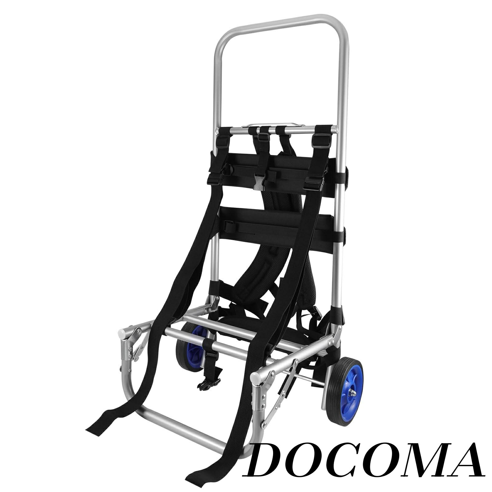 「手押し＆背負いで快適」このキャリーカートは、荷物を引いて運ぶ『手押しカート』としても、背中に背負って持ち運ぶ『背負子』としても使える2WAYタイプ。釣りやアウトドアでの移動、車の停車位置からポイントまでの距離がある時など、状況に応じて運搬...