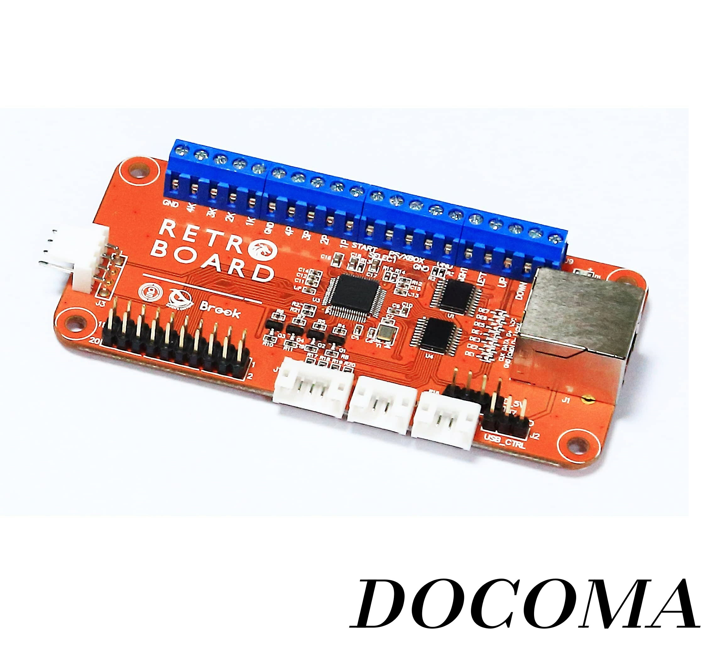 【遅延なし】お手持ちのアーケードスティックコントローラーが 各種レトロゲーム機本体で使える 魔法のコンバーター(自作のDIYアケコンだって使えます)　もちろん遅延なんてありません!!【対応機種】任天堂ファミコン(D-sub15pin)、Ne...