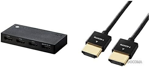 商品の特徴・複数のHDMI機器の映像・音声を切り替えて1台のテレビに出力ができるHDMI切替器です。・HDDレコーダー、BD/DVDプレーヤー、ゲーム機(PlayStation(R)4、Nintendo Switch(TM)など)、Chro...