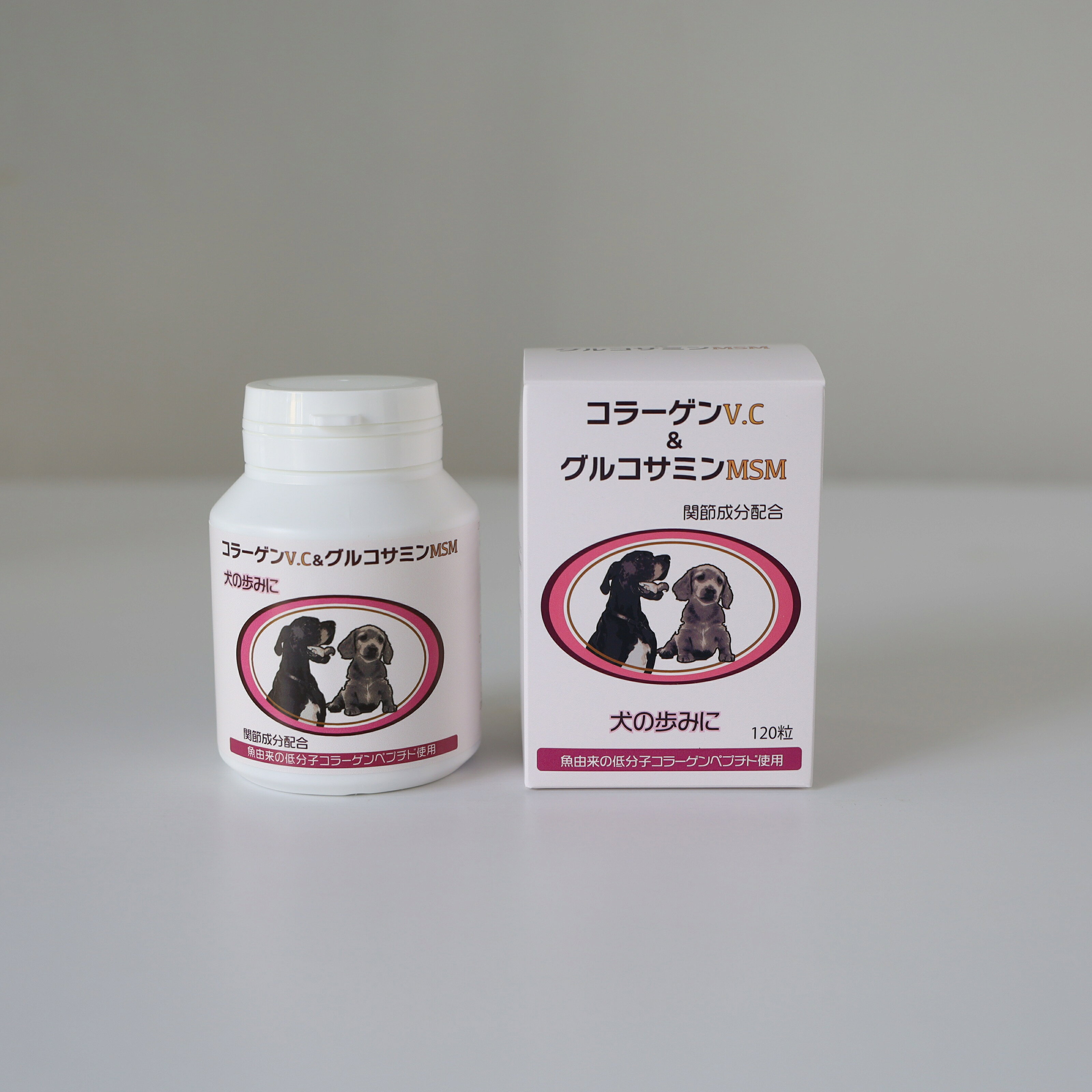 愛犬やペットの関節に悩みを抱える皆様へ。 いつもの食事に混ぜて与えてください。 「動物自身の関節成分で関節を再構築する」というコンセプトで、 軟骨成分であるコラーゲン、グルコサミン、MSM （硫黄）、コンドロイチン、プロテオグリカンなど、 ...