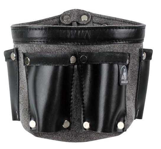 ミニ電工袋としても人気！！ 　 材質：皮革+マイクロレザー（ベース部分）　 サイズ H150（125） x W130 x D100 mm　 ※天然素材の使用と手作りのため、色柄や形・サイズに多少の差がある場合がありますので、予めご了承願いま...