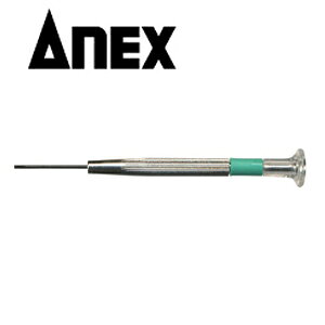 ANEX[アネックス] 精密ドライバー (-)1.2mm No セット内容 B C D E No.67 時計バンドピン外し工具 24mm 2.3 mm 13mm 12mm No.68 時計バンドピン抜き工具 5mm 0.7 mm No.69...