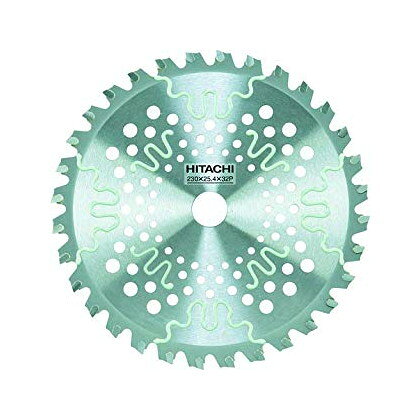 　Hitachi Koki【日立工機】 　スーパーチップソー《0068-4572》 　レーザースリット＋軟質特殊樹脂仕様 ◇用途　草刈◇寸法　外径：255mm、厚さ：2.2mm ◇取付穴径　25.4mm ◇刃数　36枚 適用機種（　）内は旧...