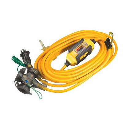 　HATAYA【ハタヤ】 　BFX延長コード 10m　《BFX-103KC》 　過負荷短絡保護兼用型 　屋外用 雨中でも安心の漏電遮断器付延長コード。 型式 電線仕様 コンセント仕様 質量 (kg) 長さ（m） 種別・太さ（mm2）・心数（...