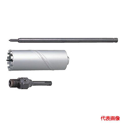 【　セット内容　】 ・乾式ダイヤモンドコアビット 穴あけ深さ165mm ・乾式コア用シャンク(SDSプラス用シャンク) ・センタースティック