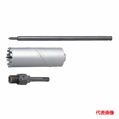 【　セット内容　】 ・乾式ダイヤモンドコアビット 穴あけ深さ165mm ・乾式コア用シャンク(SDSプラス用シャンク) ・センタースティック