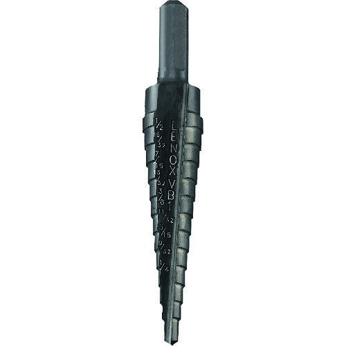 バリビット段付きドリル 3-12.5mm VB130881VB1【 用途 】鉄、ステンレス（3mmまで）【 材質 】コバルトハイス【 仕様 】シャンク径：6.5mm穴あけ寸法：3・4・4.5・5.5・6・7・8・8.5・9.5・10・11・...