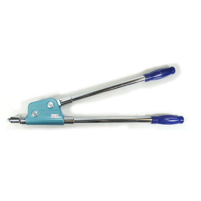 エビ ハンドリベッター HR003A 【　仕様　】 ●リベット使用範囲(φmm)：4.0、4.8●使用ジョー：中(JM)●全長(mm)：610●質量(g)：1800●備考：強力型 【　特長　】 ●強力タイプで強いリベットでも楽に切断できます...