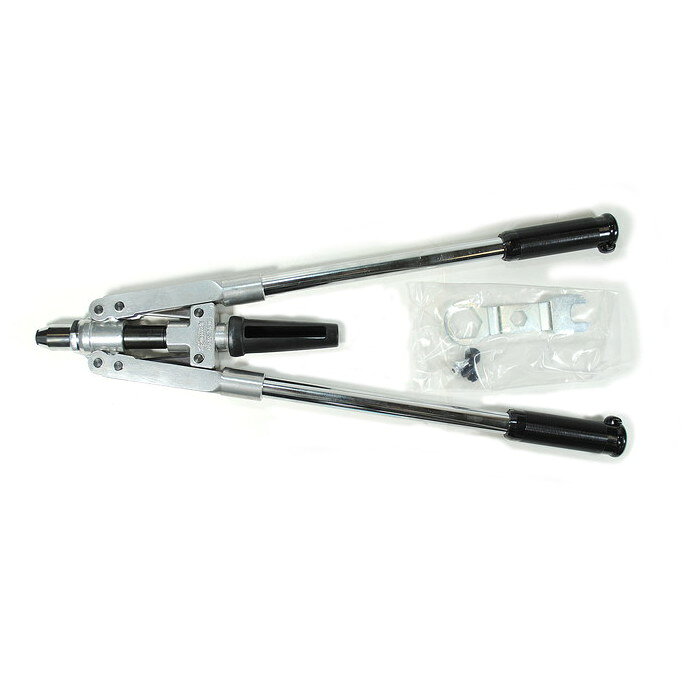 エビ ハンドリベッター HR2050H 【　仕様　】 ●リベット使用範囲(φmm)：2.4・3.2・4.0※1、4.8、6.4●使用ジョー：大(JL)●全長(mm)：535●高さ(mm)：37●質量(g)：1750●備考：強力型、φ2.4・...