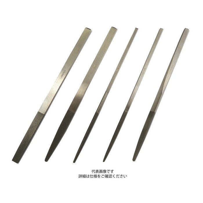 エビ ダイヤモンドヤスリ 鉄工用 セット K5SET 【　仕様　】 ●セット内容：K5HI、K5HA、K5M、K5K、K5S●質量(g)：410 【　特長　】 ●鉄工用5本組ダイヤモンドヤスリの形状5種類(角、丸、三角、半丸、平)をセットに...