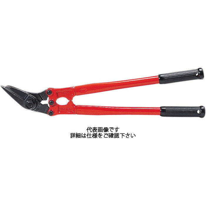 バンドカッタ 600 SC-600 【　仕様　】 ●呼び：600●切断能力：51×1.2mm●全長：612mm●質量：2350g●替刃(別売)：SCE600 【　特長　】 ●一般用から重量物梱包用まで各種梱包用帯鉄の切断ならおまかせ！！●下...