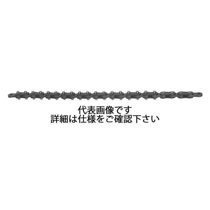 スーパートング部品 チェーン(本体取付用ピン[STP]付) 全長243mm STC0 【　特長　】●スーパートング用の部品です●本体取付用ピン(STP)付 【 仕　様 】●全長(mm)：243●リンク総数：17●かしめピン数：4●かしめピン...