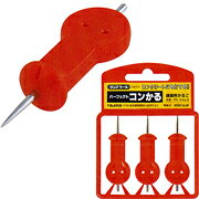 墨つぼ本体 墨つぼはこちら＞＞ チョークラインはこちら＞＞Tajima[タジマ] パーフェクト コンかる 自動巻き取り式以外の墨つぼ チョークライン全般ランナー式/3本組 コンクリート用かるこ●貫通針なので叩いて打てます●針先が丈夫で、くり...