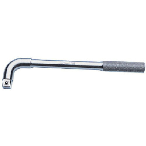 L型ハンドル(差込角19.0mm) LH-6 【　特長　】 ■強い着脱用に 【　サイズ　】 ・差込角：19.0(3/4") mm ・重量：1175 g