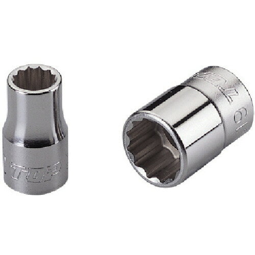 ソケットレンチ用ソケット(差込角9.5mm)(差込角12.7mm)(差込角19.0mm) S-429 【　特長　】 ■12角サーフェイス ■差込角12.7mm(1/2") 【　サイズ　】 ・対辺寸法S： 29 mm ・重量： 205 g ※...