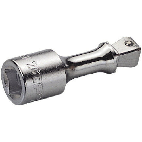 フレックスエクステンションバー(差込角9.5mm) EX-3050F 【　特長　】 ■狭所、壁際に便利 【　サイズ　】 ・差込角： 9.5(3/8") mm ・重量： 42 g ※下記は画像2枚目をご参照下さい ・L： 50 mm ・D： ...