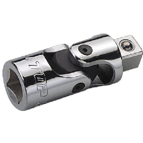 ユニバーサルジョイント(差込角9.5mm) UN-3 【　特長　】 ■最大首振り角度30°で壁際や狭所などの作業に最適です 　※トルクの伝導効率が低く、衝撃に弱いので乱暴に使わないでください 【　サイズ　】 ・差込角： 9.5(3/8") ...