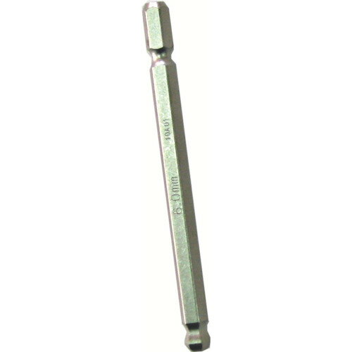 電動ドリル用ボールポイントビット EBP-60 【　特長　】 ■最大約20°の角度から回せる為、角際や狭い場所でも作業できます ■小さな穴付きボルトもしっかりキャッチするマグネット付きです ■ネジ頭が見やすい段付き形状です（EBP-30・4...