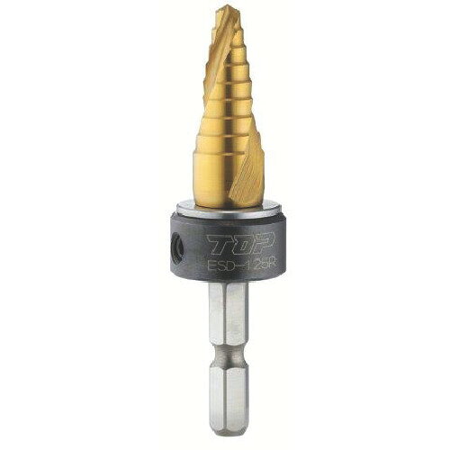 電動ドリル用(インパクト対応)折板屋根用ルーフドリル ESD-125R 【　特長　】 ■折板屋根（ルーフデッキ）用ルーフボルトの下穴専用です 【　サイズ　】 ・ドリル径Φ：12.5 mm ・重量：62 mm