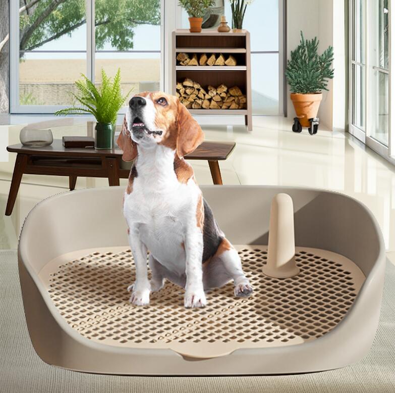 ペットトイレトレー 犬 しつけ 犬用トイレトレー 犬用トイレ 囲い フチ スノコ ペットトイレ トレーニング 足上げ レギュラーサイズ おしゃれ