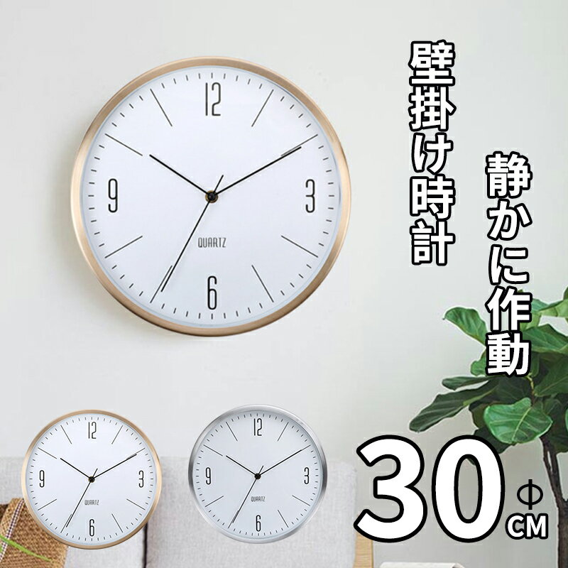 【静音設計】 この壁掛け時計は連続秒針で音は「気配」レベルで、夜でもほとんど気になりません。正確な時間と絶対に静かな環境を保証します、良好な睡眠と仕事環境を創造します。 【読みやすい】 数字の視認性が高くて、遠くからもはっきり見え、時間を分...