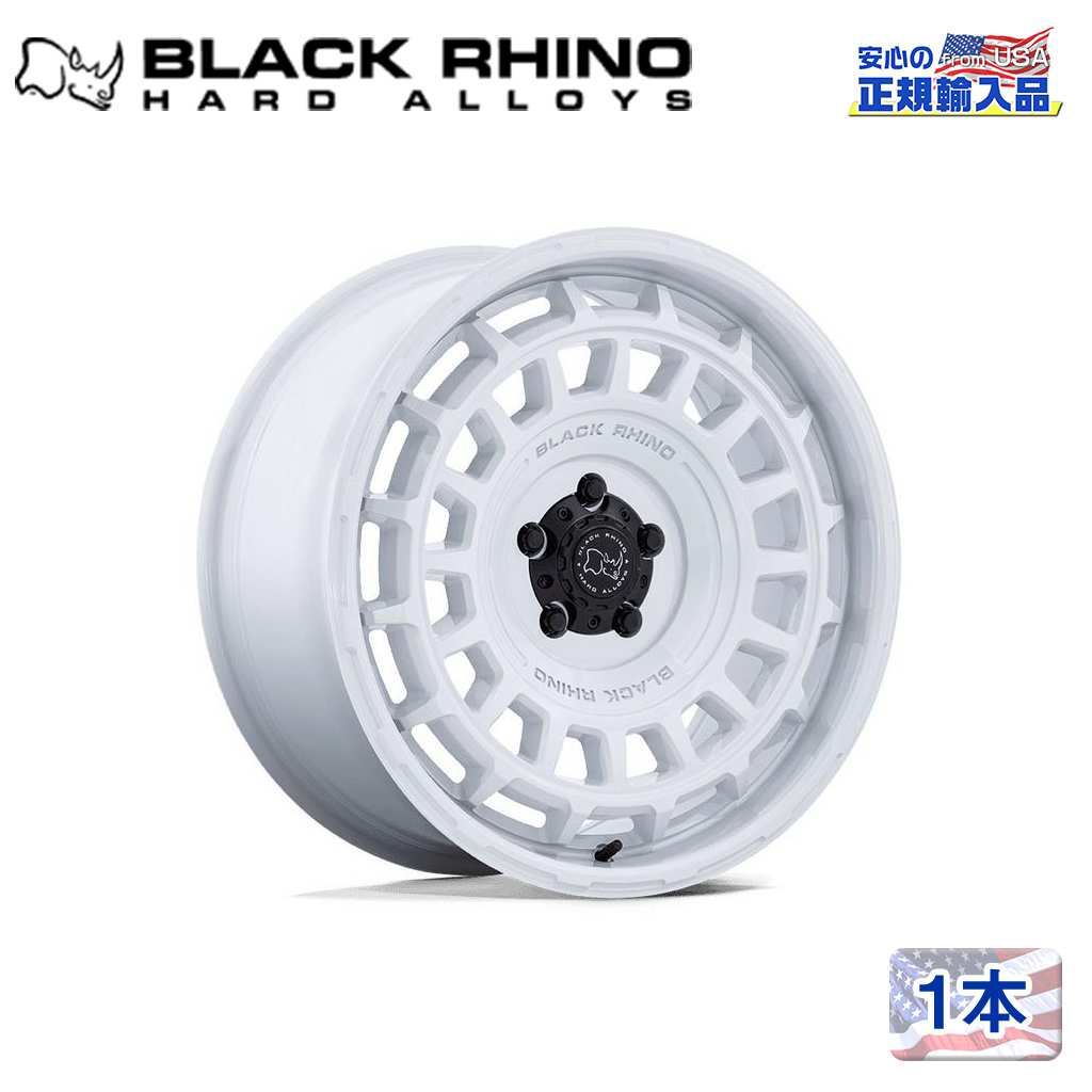 ●商品について●BRAND(読み)BLACK RHINO(ブラックライノ)正規品商品内容 17インチホイール(1本)適合車種 汎用 適合年式・型式 材質 アルミフィニッシュ GLOSS WHITE/グロスホワイトフィニッシュ説明 付属品 -...