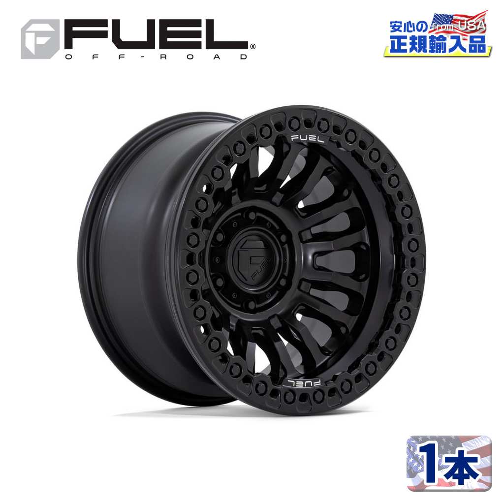 ●商品について●BRAND(読み)FUEL OFFROAD(フューエルオフロード)正規代理店商品内容 17インチアルミホイール(1本)適合車種 汎用 適合年式・型式 材質 アルミフィニッシュ BLACKOUTフィニッシュ説明 -付属品 -メ...