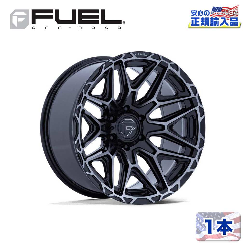 ●商品について●BRAND(読み)FUEL OFFROAD(フューエルオフロード)正規品商品内容 20インチ アルミホイール(1本)適合車種 汎用 適合年式・型式 材質 アルミフィニッシュ GLOSS BLACK MACHINED FACE...