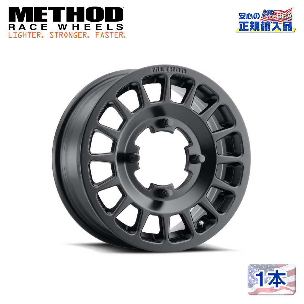 ●商品について●BRAND(読み)Method Race Wheels(メソッドレース)正規代理店商品内容 15インチアルミホイール(1本)適合車種 汎用 適合年式・型式 材質 アルミフィニッシュ マットブラックフィニッシュ説明 -付属品 ...
