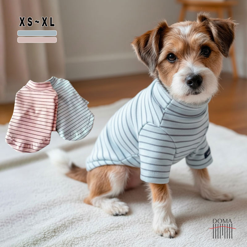 サイズ選びのポイント※計測：ワンちゃんのサイズを必ずご確認ください。 ※絶対条件：必ず愛犬の胴回りを超えるサイズを選んでください。 ※見た目：胴回りを超えた上で着丈に合わせる事が大事です。 ※秋冬向き：厚みのある洋服はワンちゃんのヌードサイ...